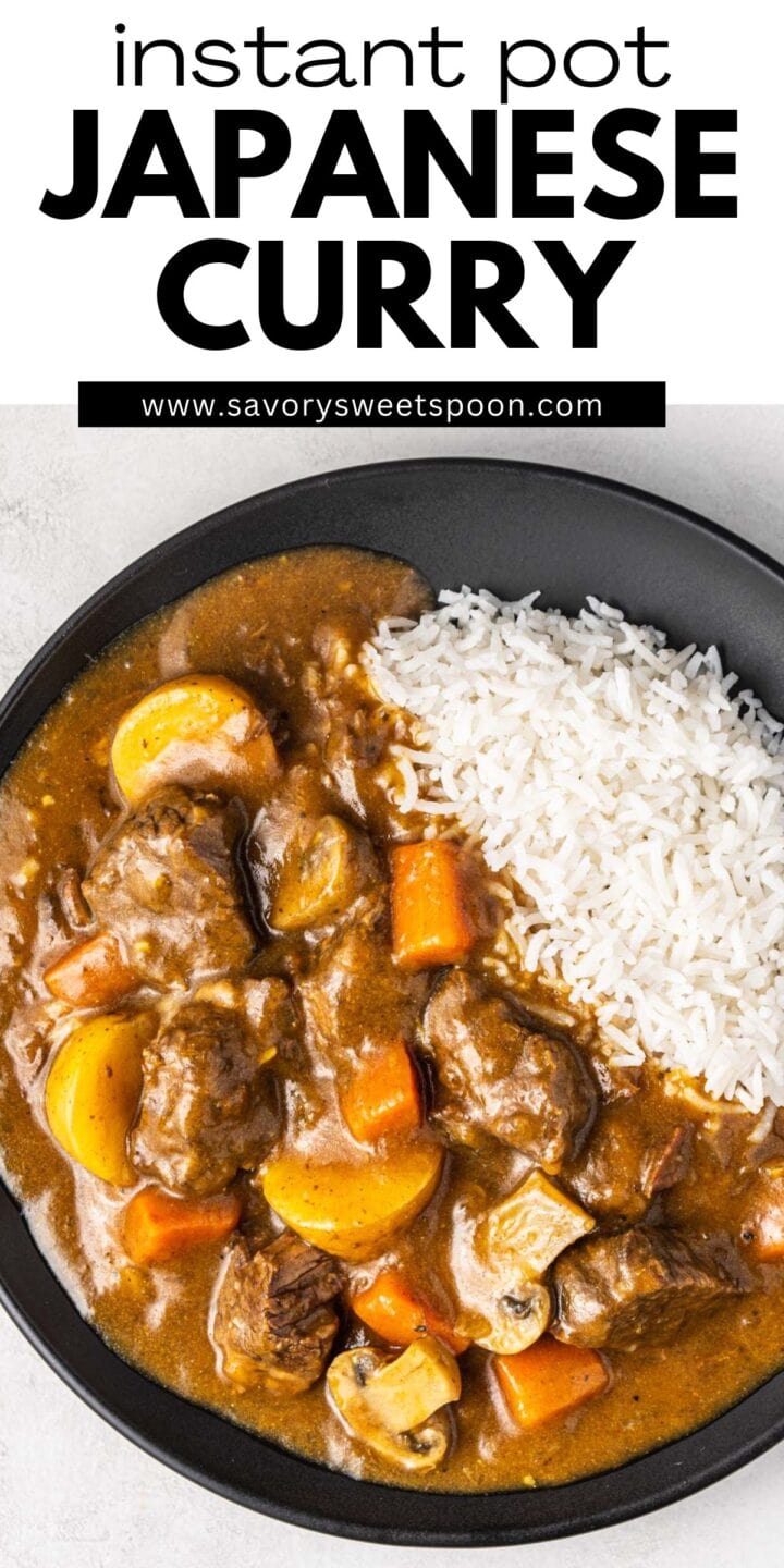 Instant Pot Japanese Curry | Savory Sweet Spoon