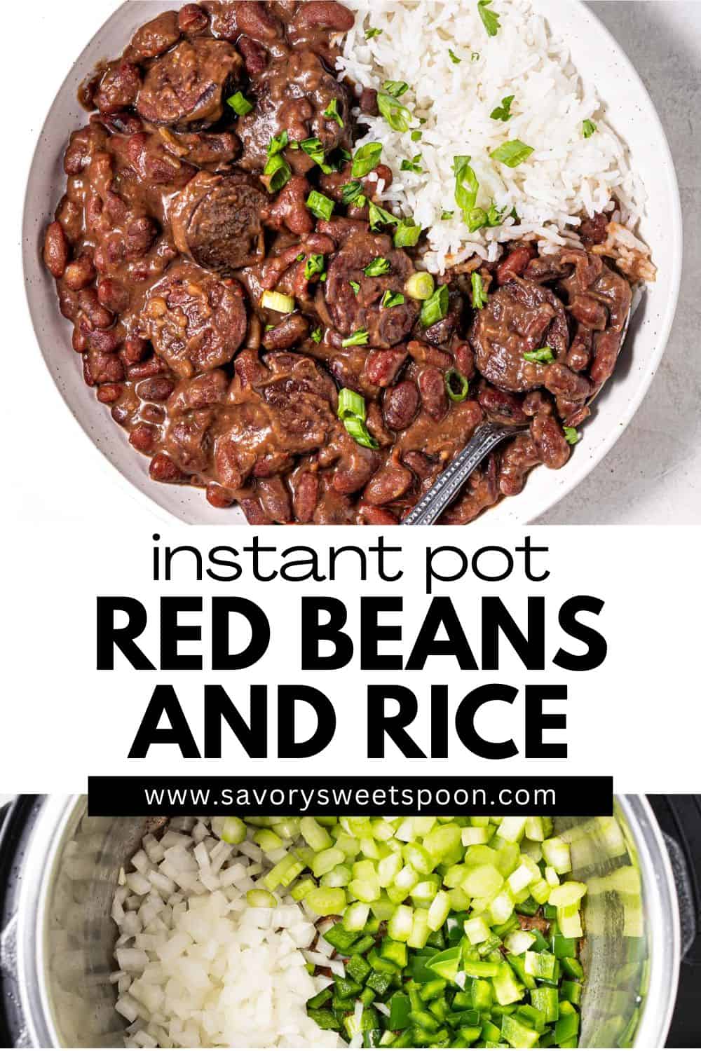 Easy Instant Pot Red Beans and Rice (No Soaking Required!) | Savory ...