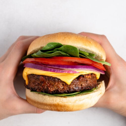 Air Fryer Beyond Burgers | Savory Sweet Spoon