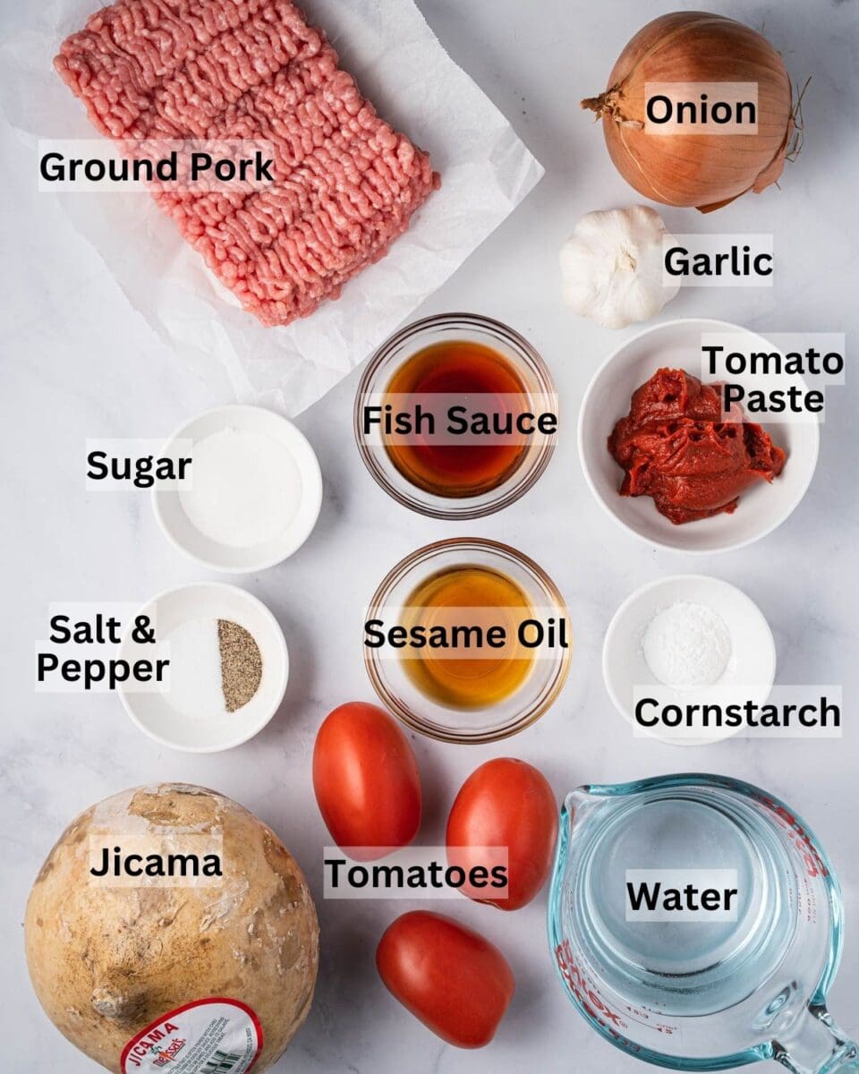 Vietnamese Xíu Mại (Pork Meatballs in Tomato Sauce) | Savory Sweet Spoon