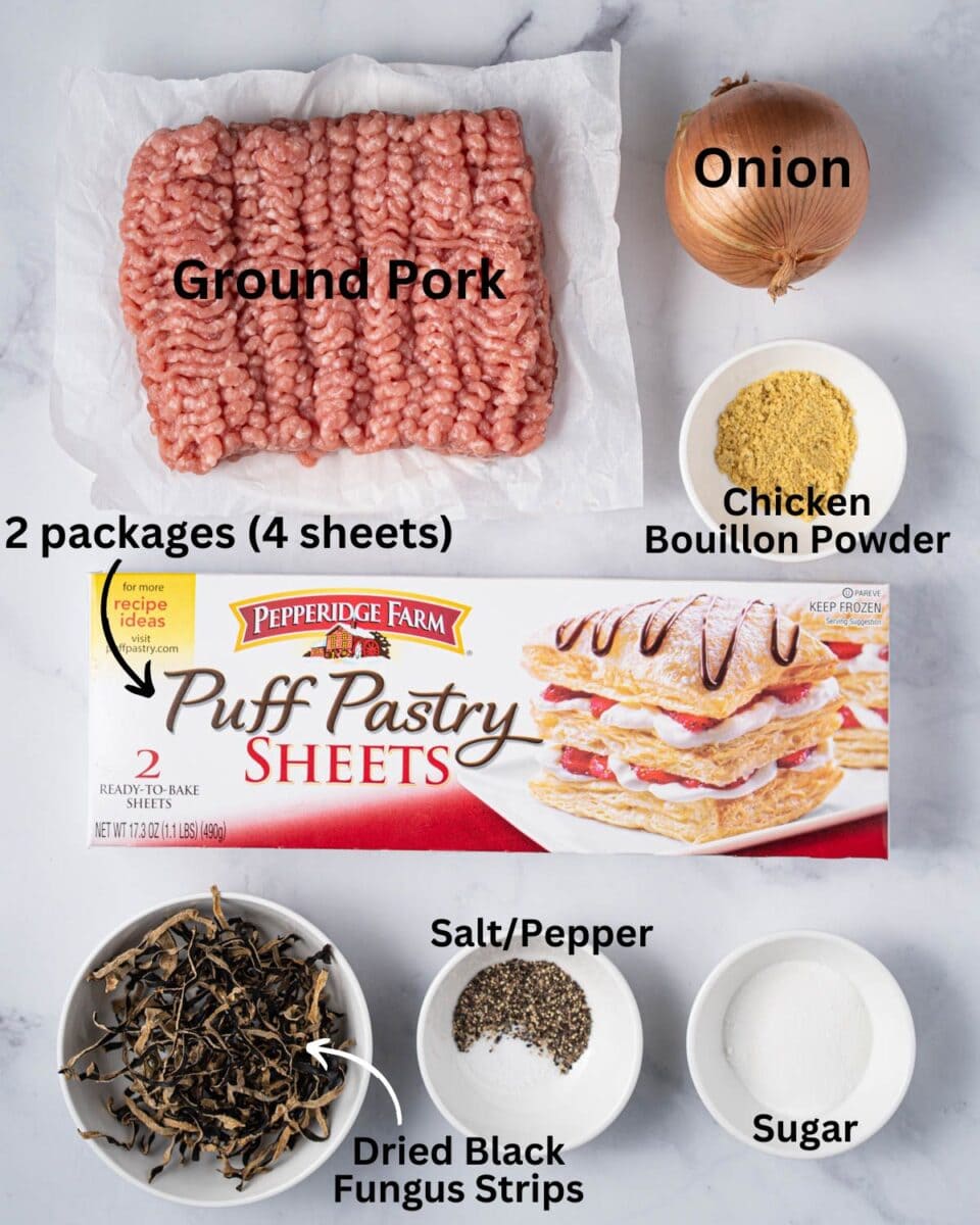 Easy Pâté Chaud (Bánh Patê Sô) - Vietnamese Meat Pastries | Savory ...