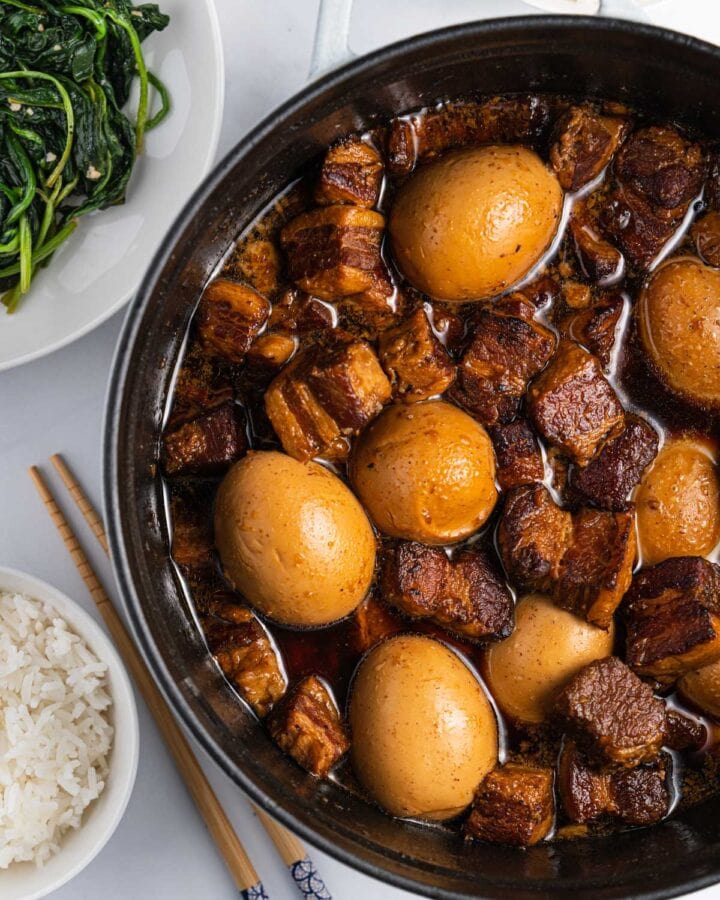 Thịt Kho (Vietnamese Braised Pork and Eggs) | Savory Sweet Spoon