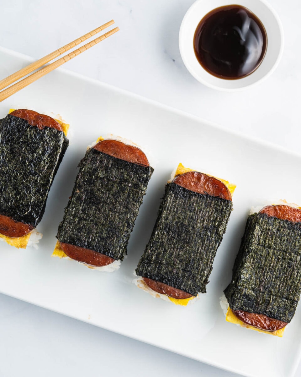 Spam Musubi with Egg | Savory Sweet Spoon