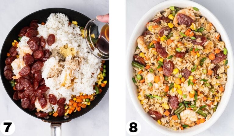 Vietnamese Fried Rice (Cơm Chiên Tôm Lạp Xưởng) | Savory Sweet Spoon