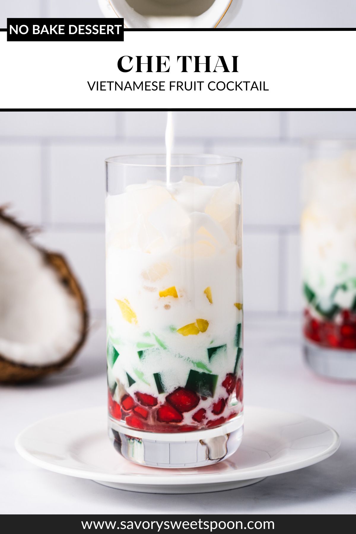 Chè Thái (Vietnamese Fruit Cocktail) | Savory Sweet Spoon