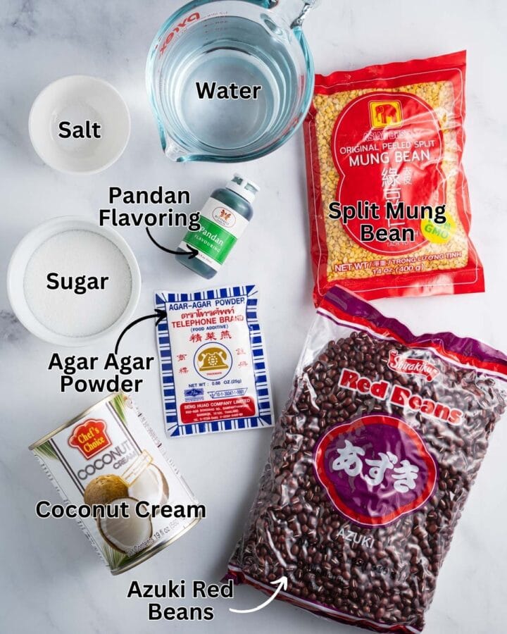 Chè Ba Màu (Vietnamese Three Color Dessert) | Savory Sweet Spoon