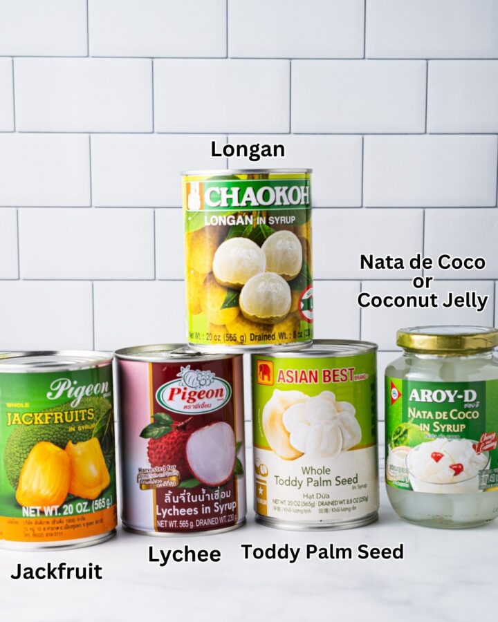 Chè Thái (Vietnamese Fruit Cocktail) | Savory Sweet Spoon