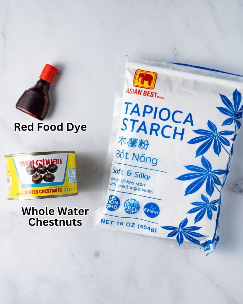 Red Rubies Dessert (Tub Tim Grob) | Savory Sweet Spoon