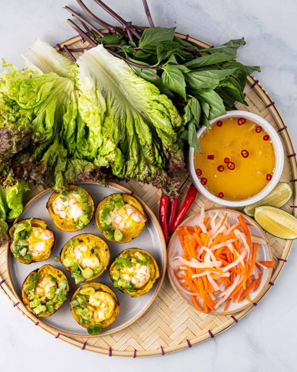 Bánh Khọt (Authentic Vietnamese Mini Savory Pancake Recipe) | Savory ...