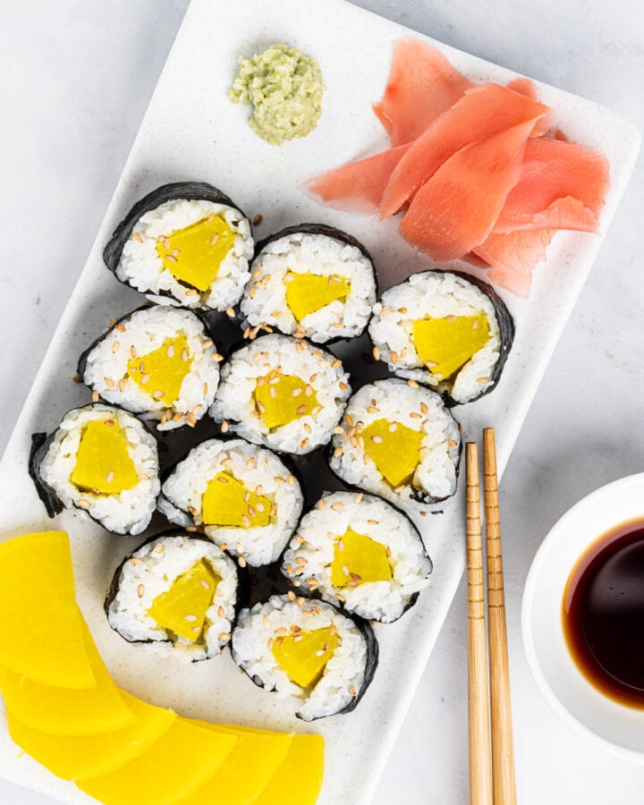 Oshinko Roll | Savory Sweet Spoon