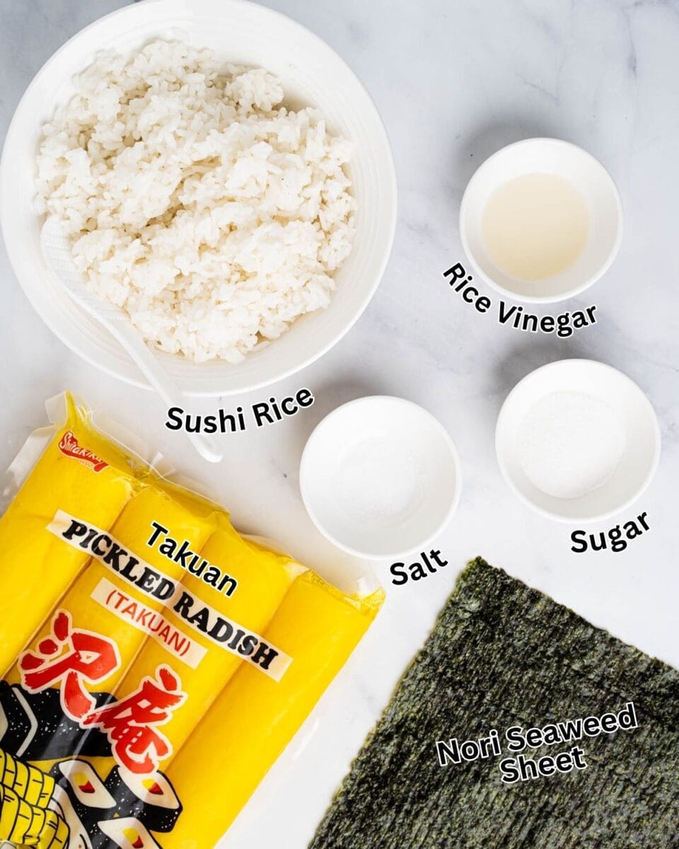 Oshinko Roll | Savory Sweet Spoon