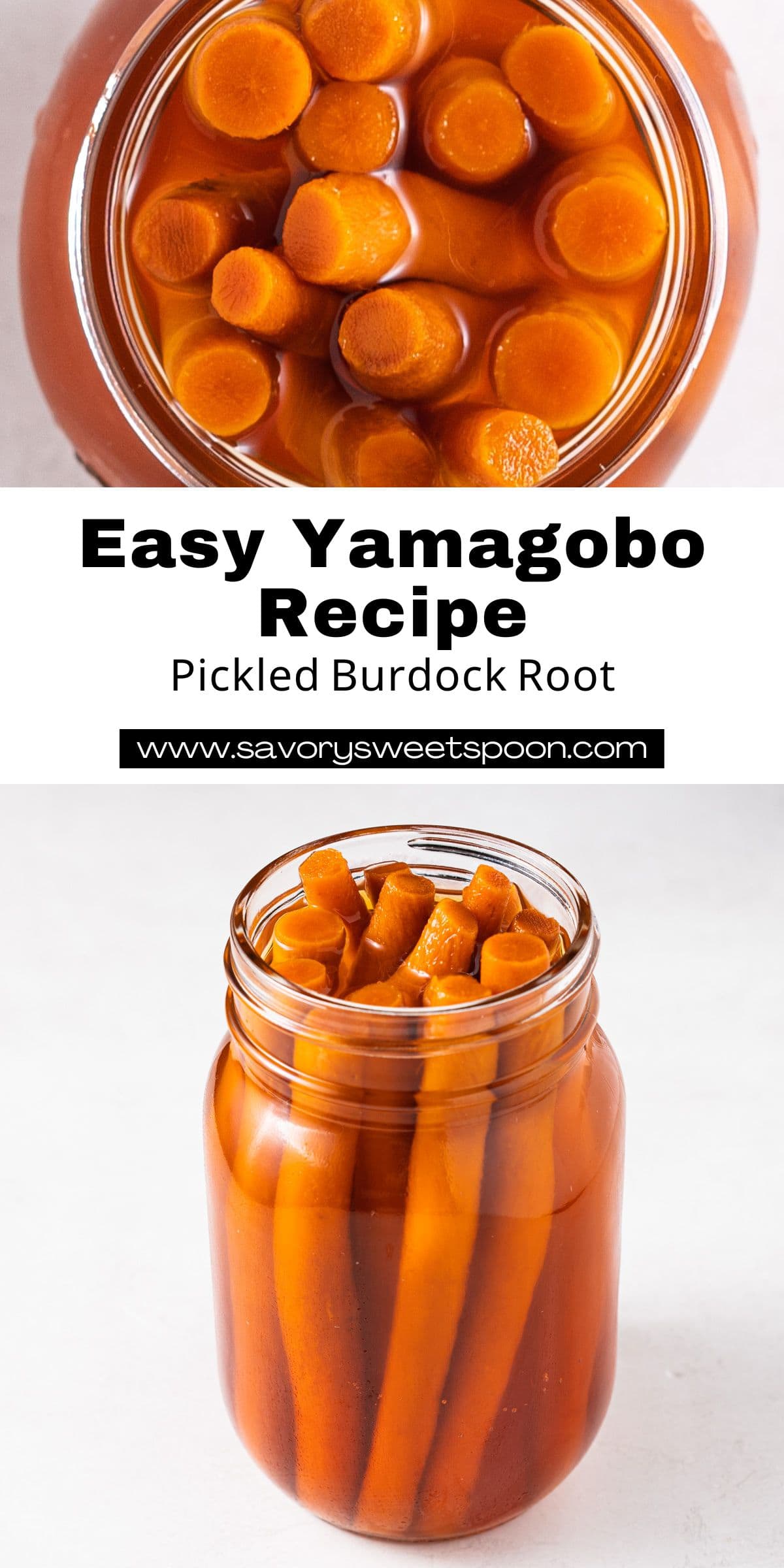 Yamagobo (Japanese Pickled Burdock Root) | Savory Sweet Spoon