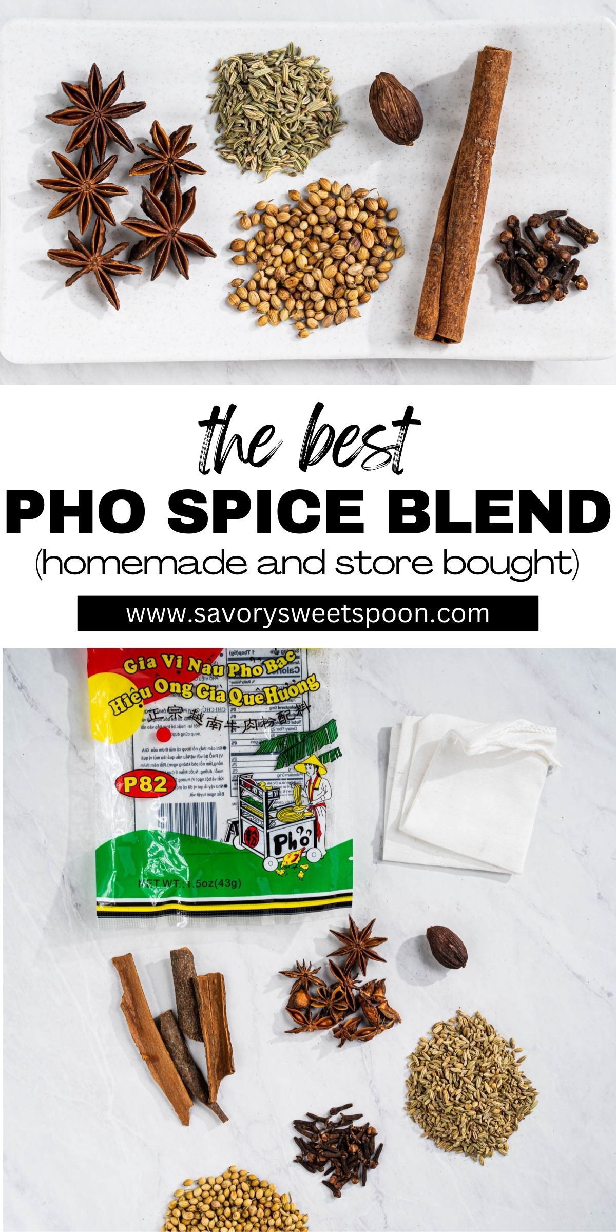 The Ultimate Guide to Pho Spices: Homemade and Pre-Packaged | Savory ...