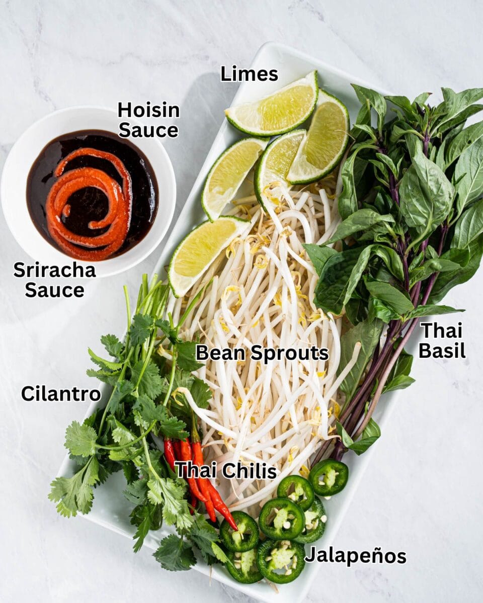 Phở Tái (Vietnamese Rare Beef Pho Soup) | Savory Sweet Spoon