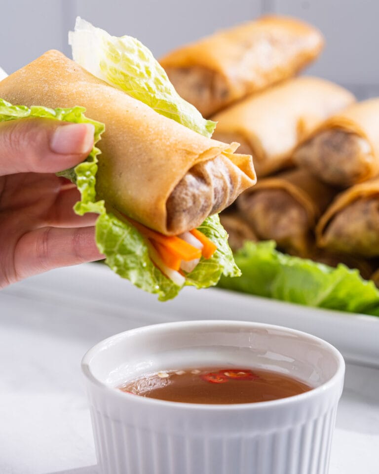 Crispy Vietnamese Egg Rolls (Chả Giò) | Savory Sweet Spoon
