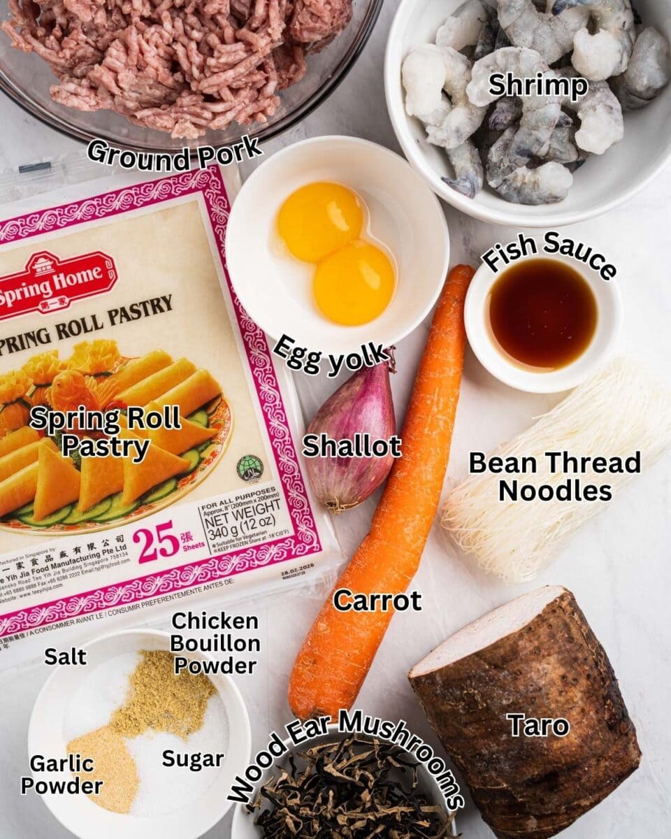 Crispy Vietnamese Egg Rolls (Chả Giò) | Savory Sweet Spoon