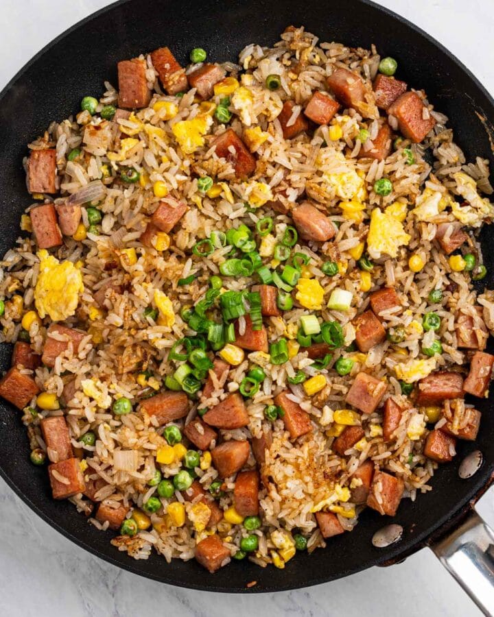 Spam Fried Rice | Savory Sweet Spoon