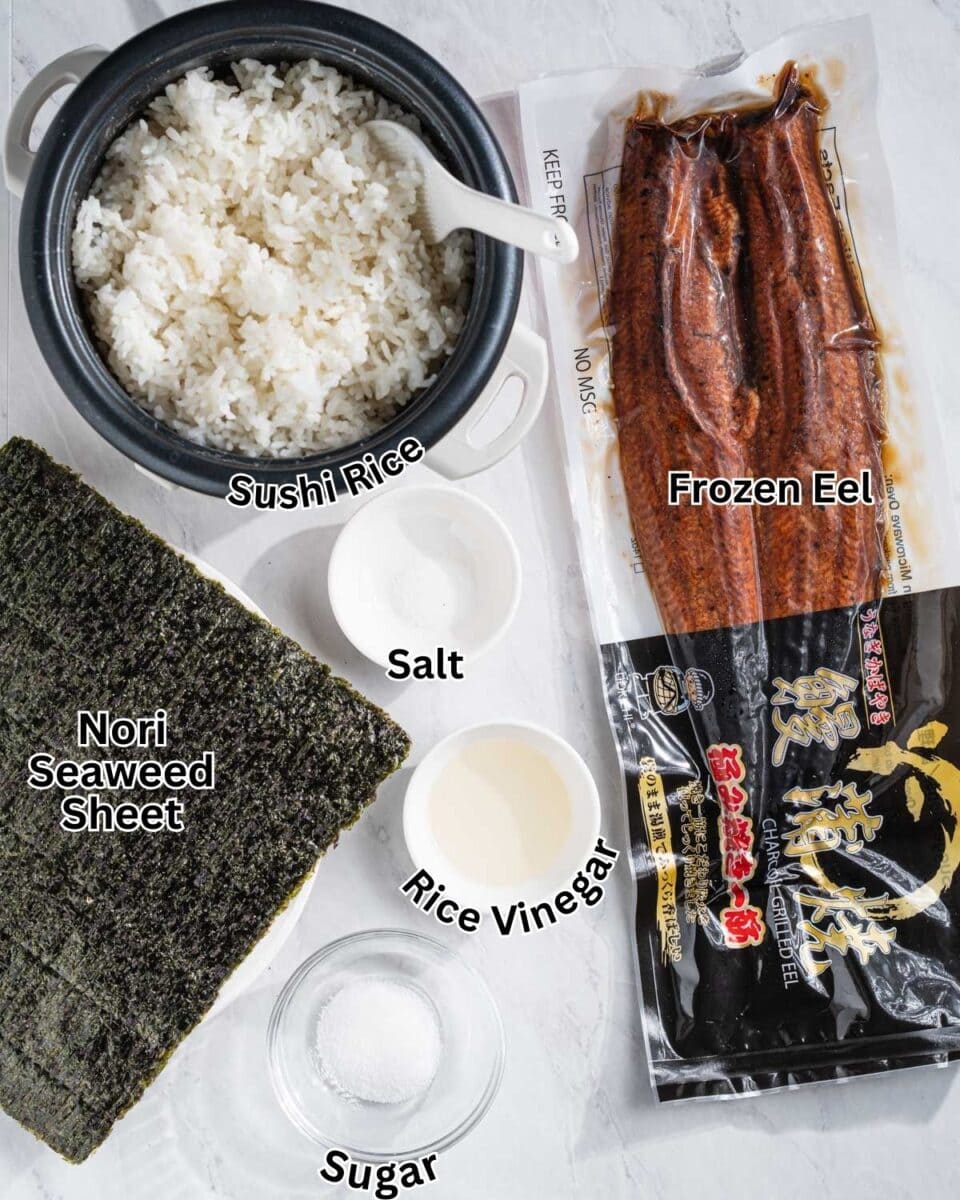 Easy Unagi Sushi (Eel Sushi) at Home | Savory Sweet Spoon