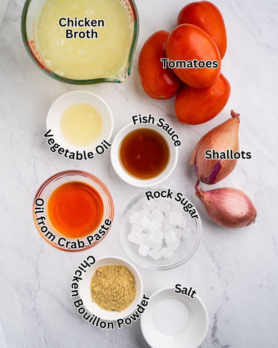 Easy 30-Minute Bún Riêu (Vietnamese Crab Noodle Soup) | Savory Sweet Spoon