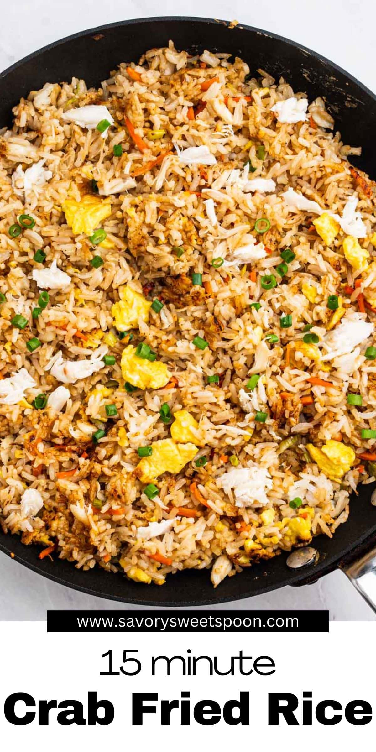 Crab Fried Rice | Savory Sweet Spoon