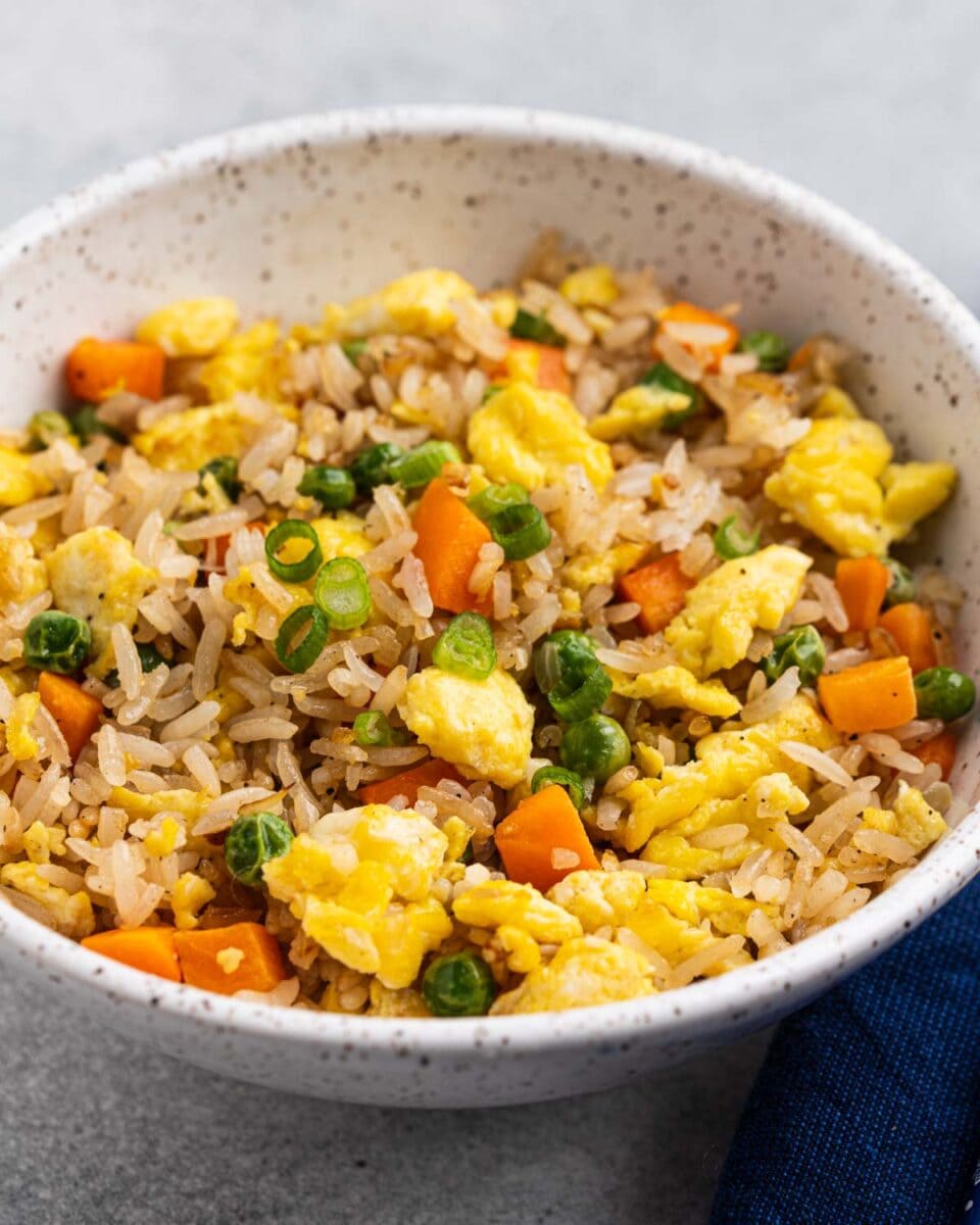 Easy Egg Fried Rice | Savory Sweet Spoon