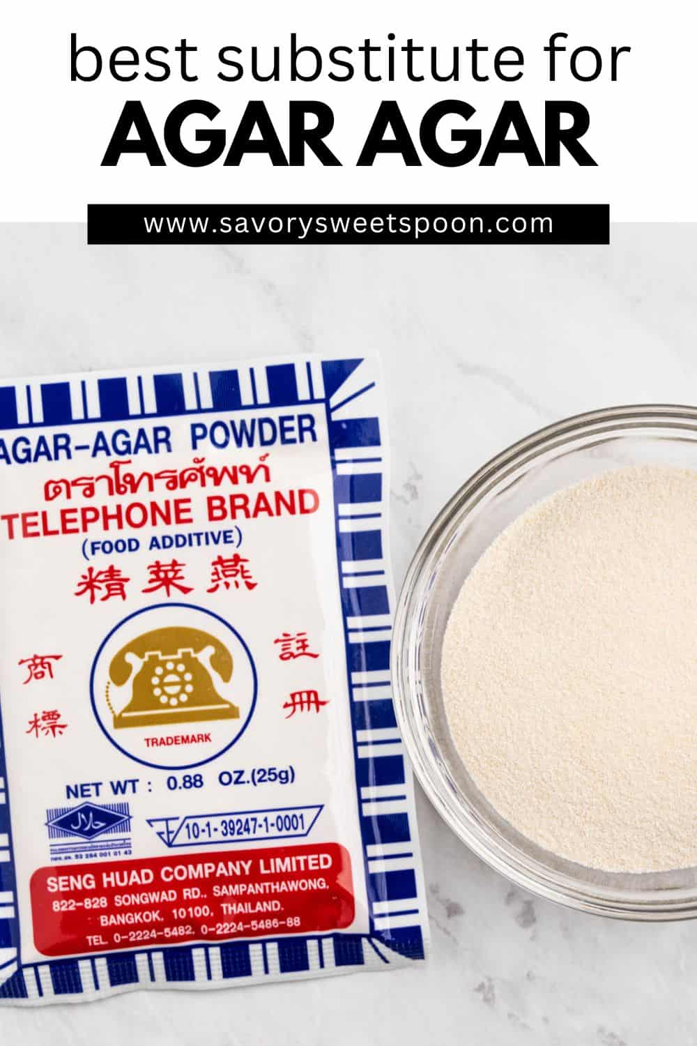 Agar Agar Substitute | Savory Sweet Spoon