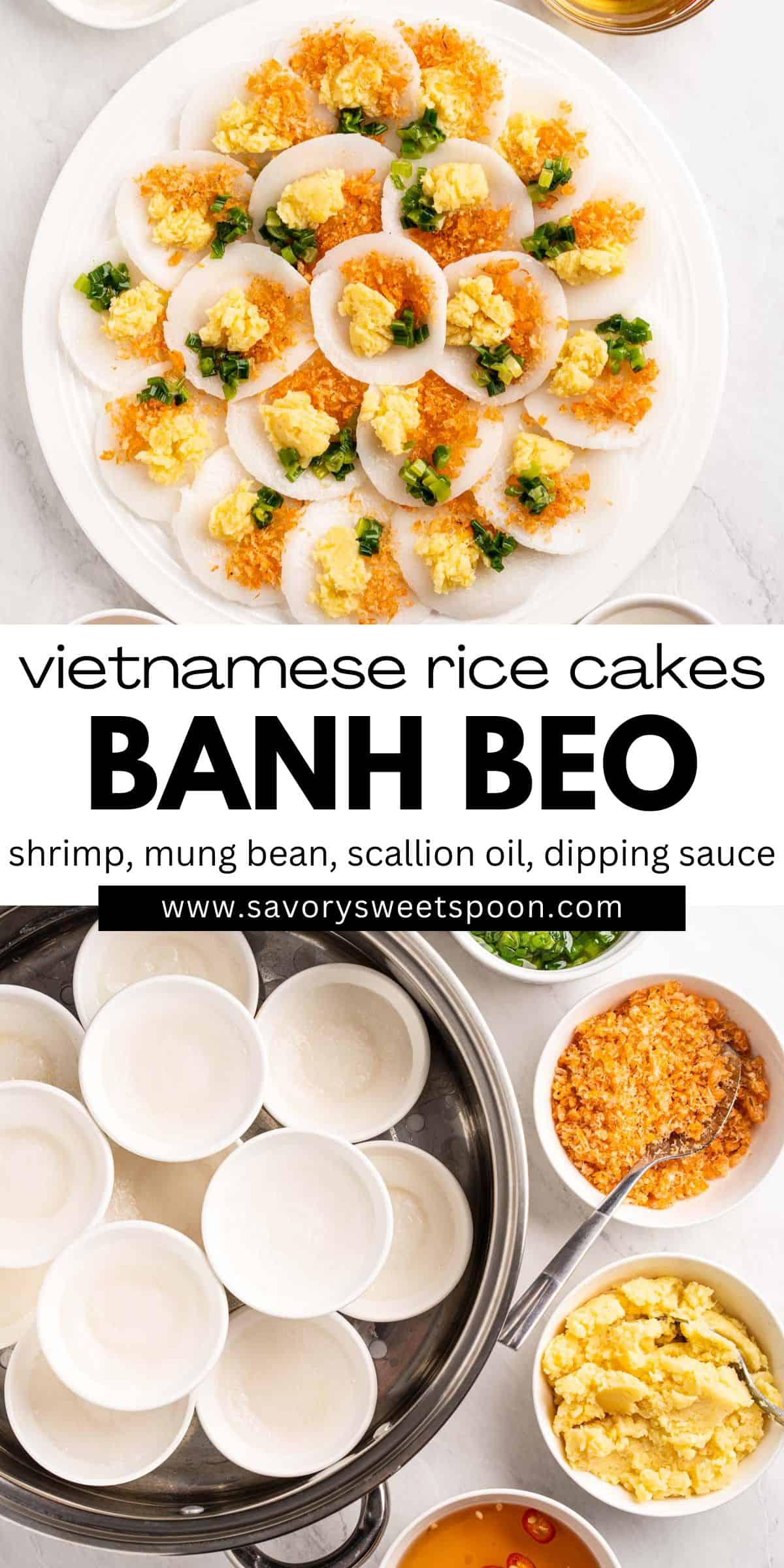 Bánh Bèo (Vietnamese Steamed Rice Cakes) | Savory Sweet Spoon