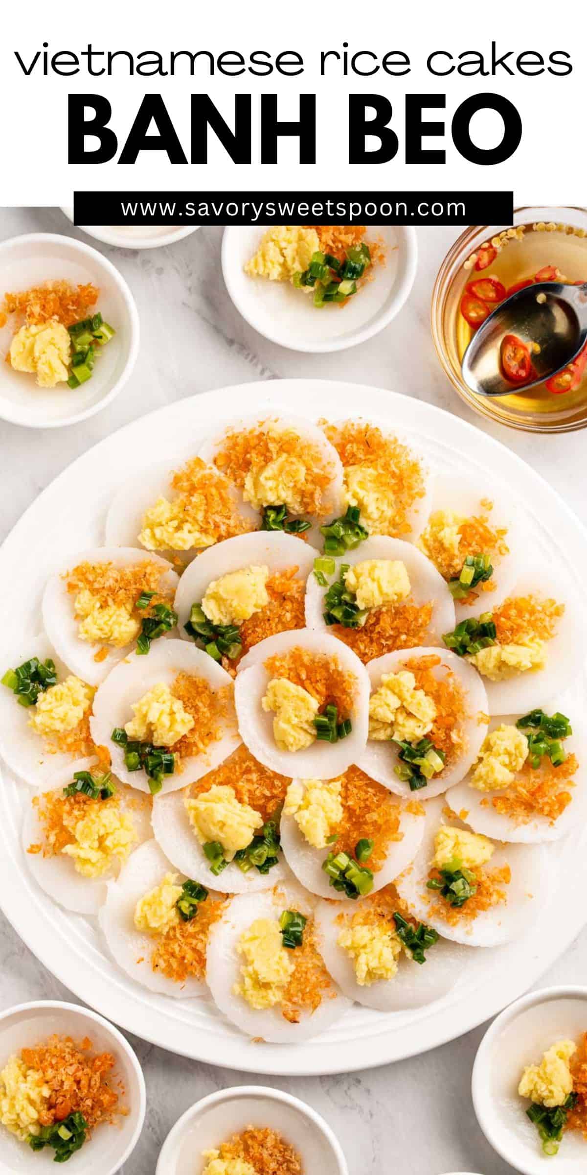 Bánh Bèo (Vietnamese Steamed Rice Cakes) | Savory Sweet Spoon