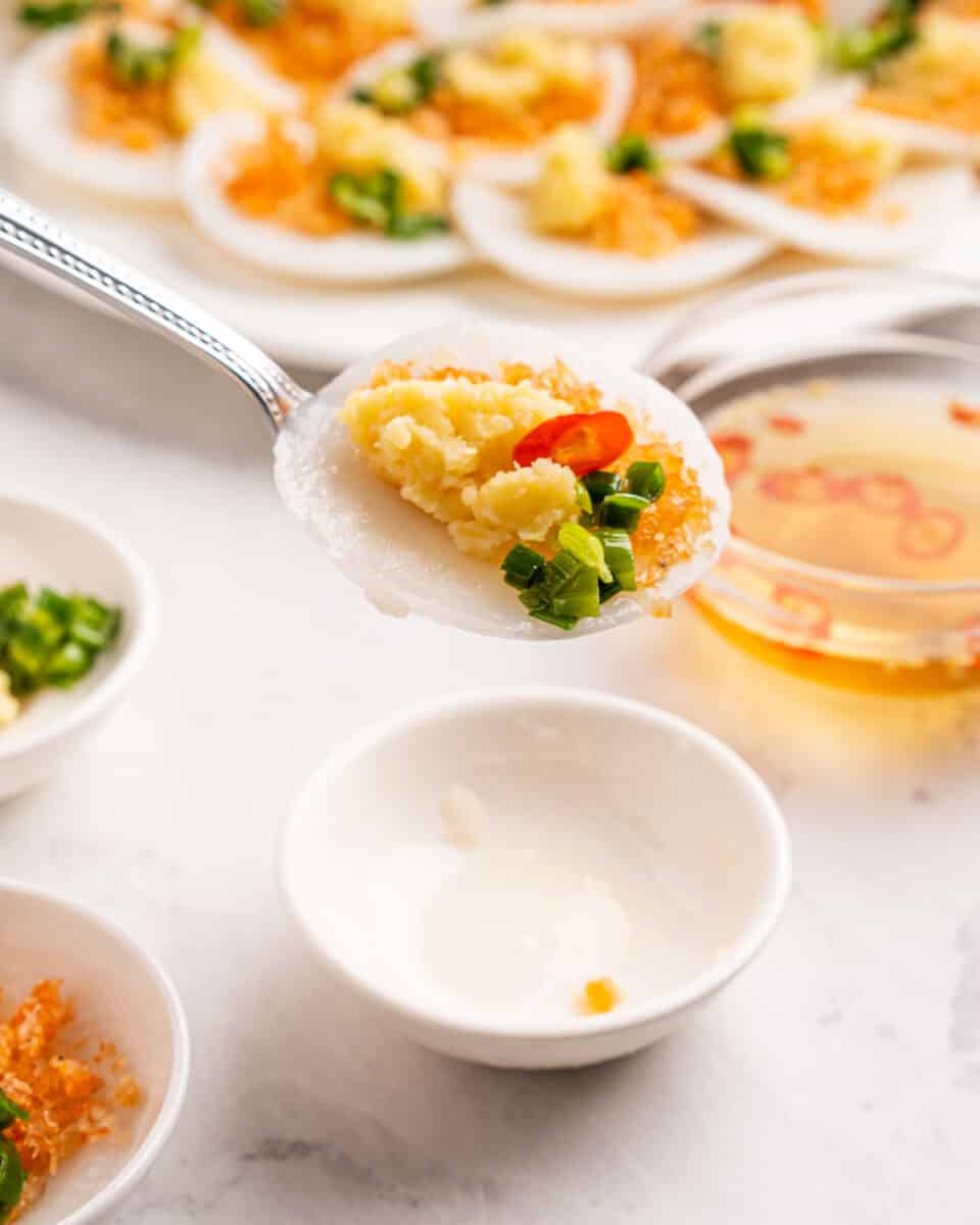 Bánh Bèo (Vietnamese Steamed Rice Cakes) | Savory Sweet Spoon