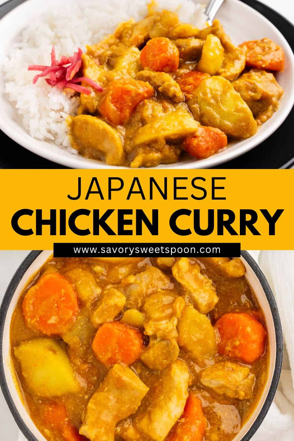 Japanese Chicken Curry | Savory Sweet Spoon