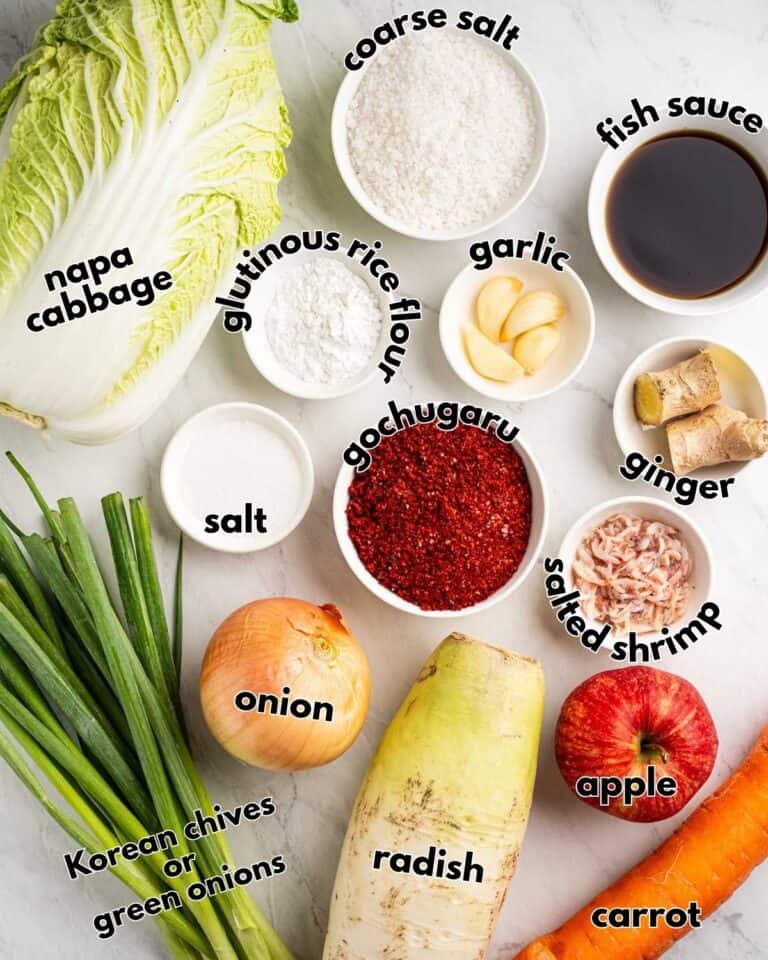 Easy Kimchi Recipe | Savory Sweet Spoon