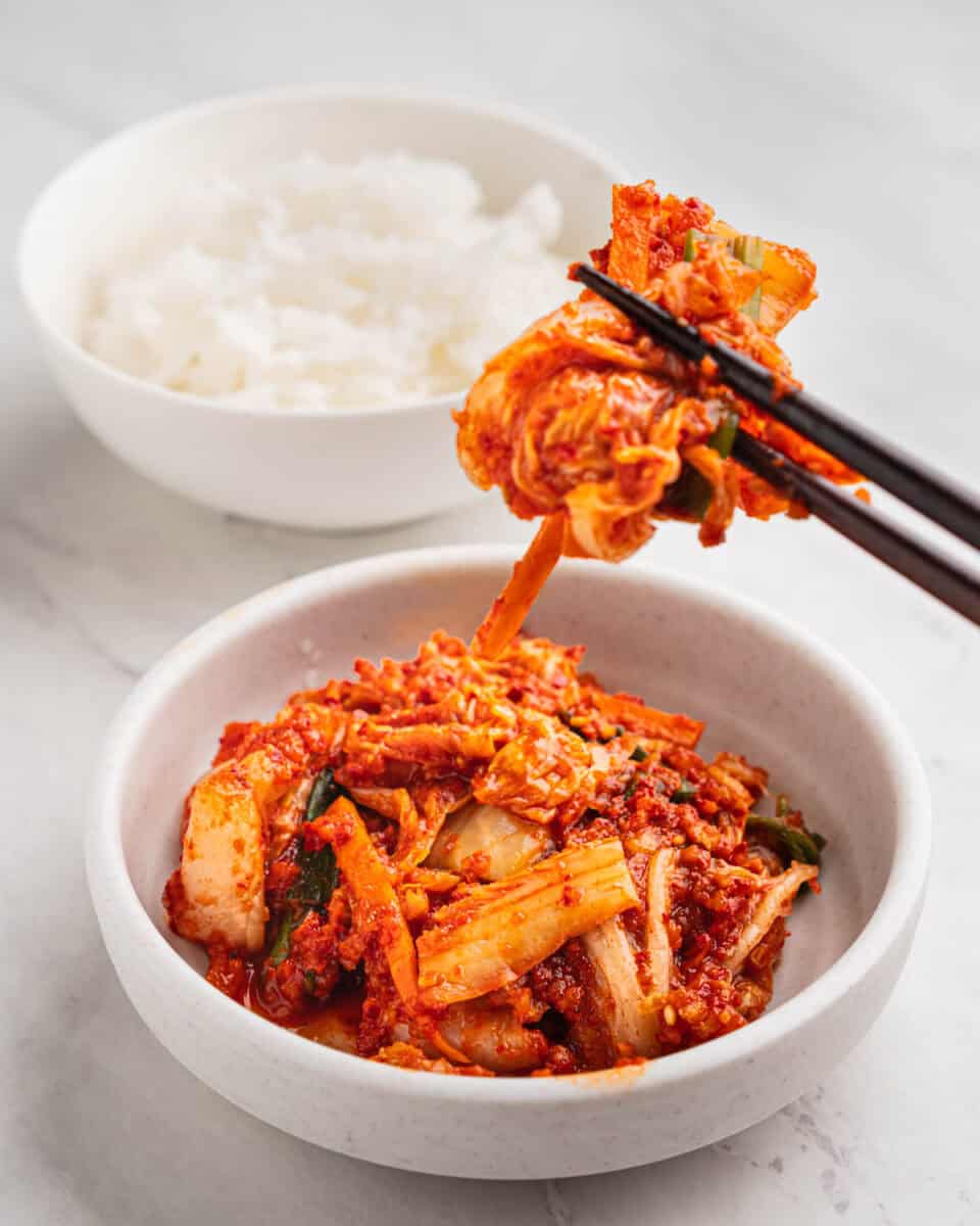 Easy Kimchi Recipe | Savory Sweet Spoon